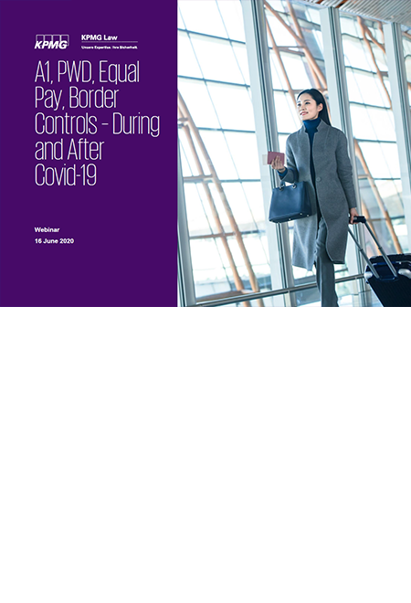 KPMG Law Leitfaden - A1, PWD, Equal Pay, Border Controls – During and ...